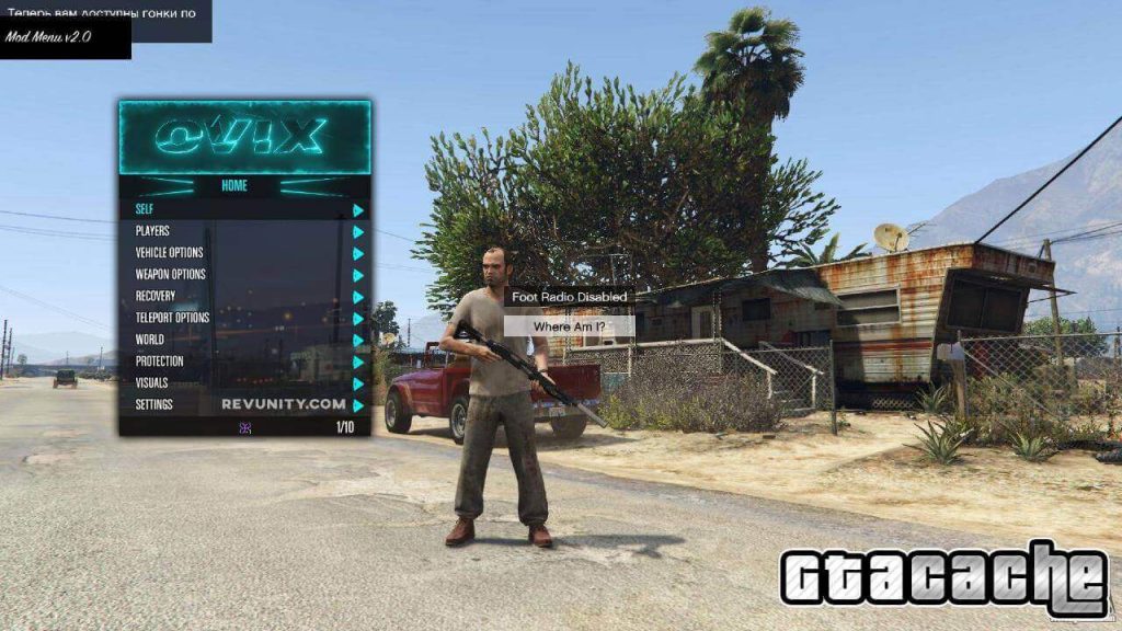 Ovix Mod Menu (Updated 2025) | GTA Cache